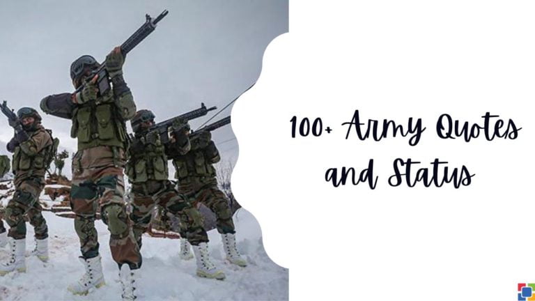 100+ आर्मी कोट्स और स्टेटस | 100+ Army Quotes and Status in Hind